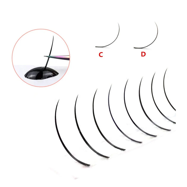 0.10MM Spike Lash Extensions Mixed Tray – meecil lashes