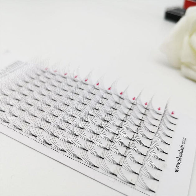 7D PRE-MADE VOLUME FANS LASHES (short stem) – meecil lashes